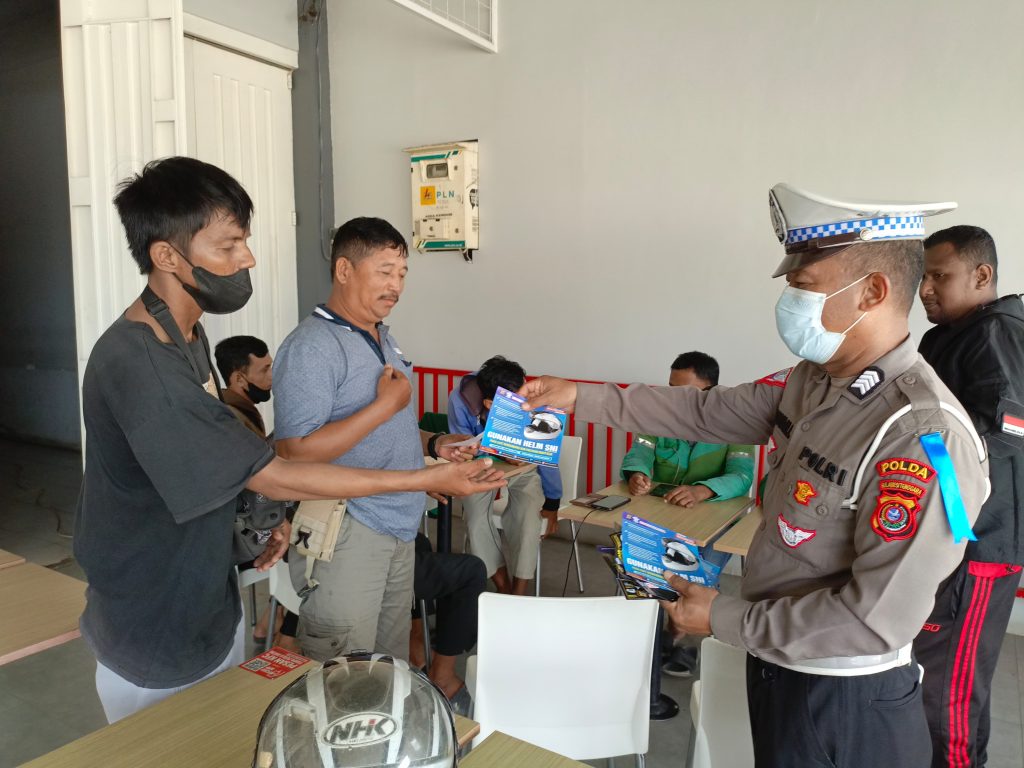 Sosialisasi Kamseltibcarlantas Ops Keselamatan Anoa 2024 di Bundaran ...