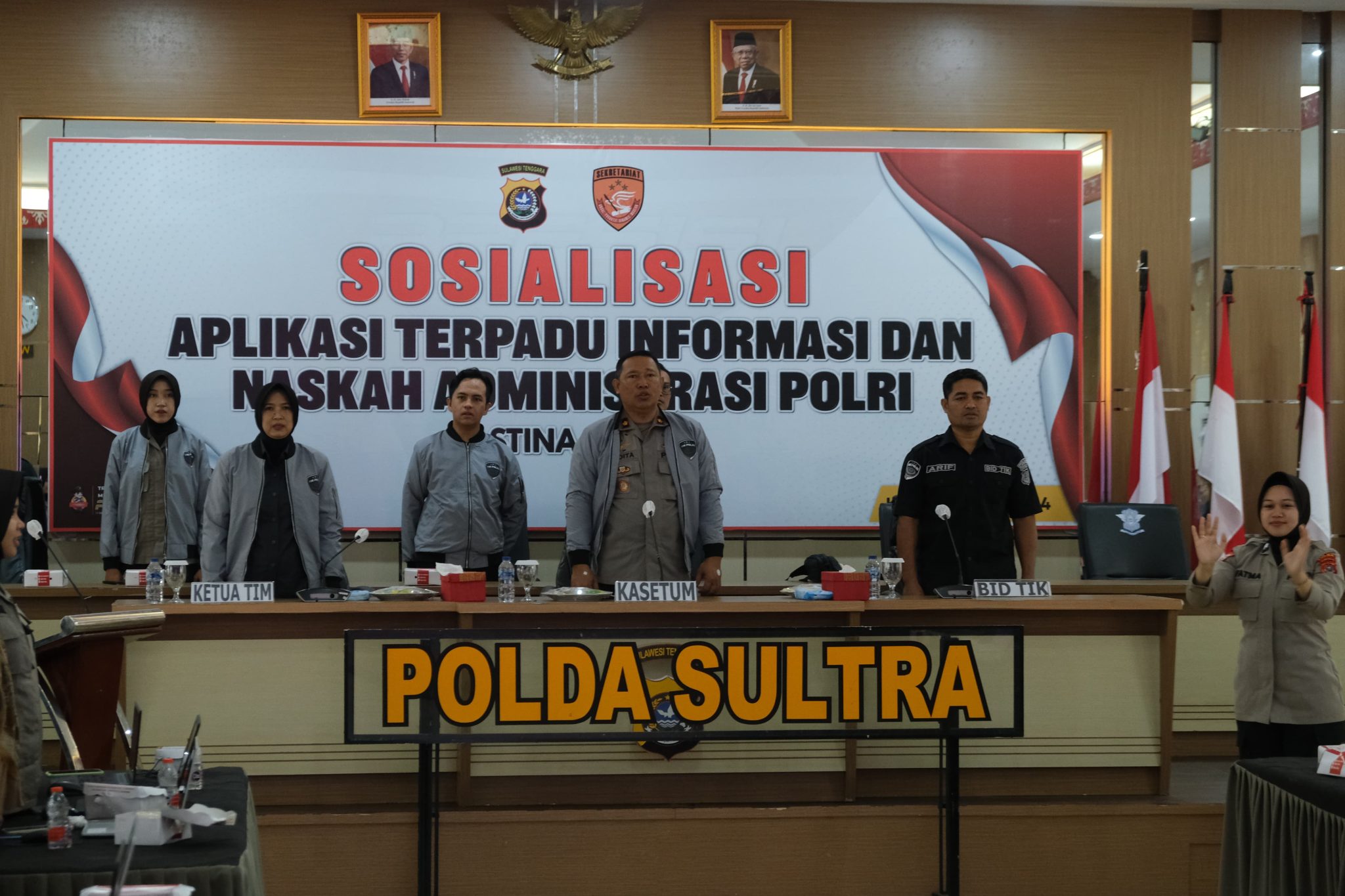 Sosialisasi Aplikasi ASTINA Polri Digelar di Polda Sultra – BIDHUMAS POLDA SULTRA