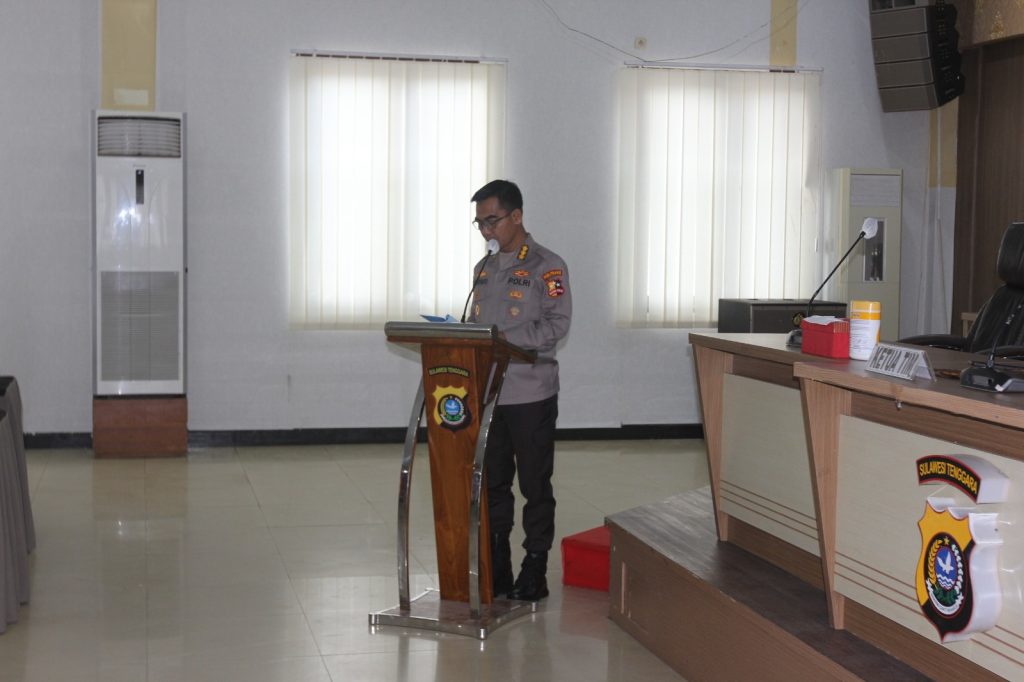 Puslitbang Polri Penelitian di Polda Sultra, Evaluasi Kualitas Gudang Penyimpanan Senjata Api ...